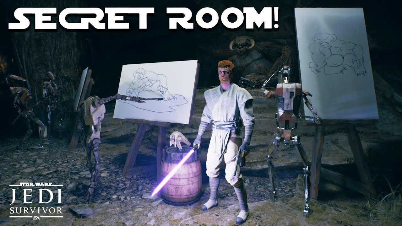 SECRET ROOM In Jedi Survivor! - YouTube