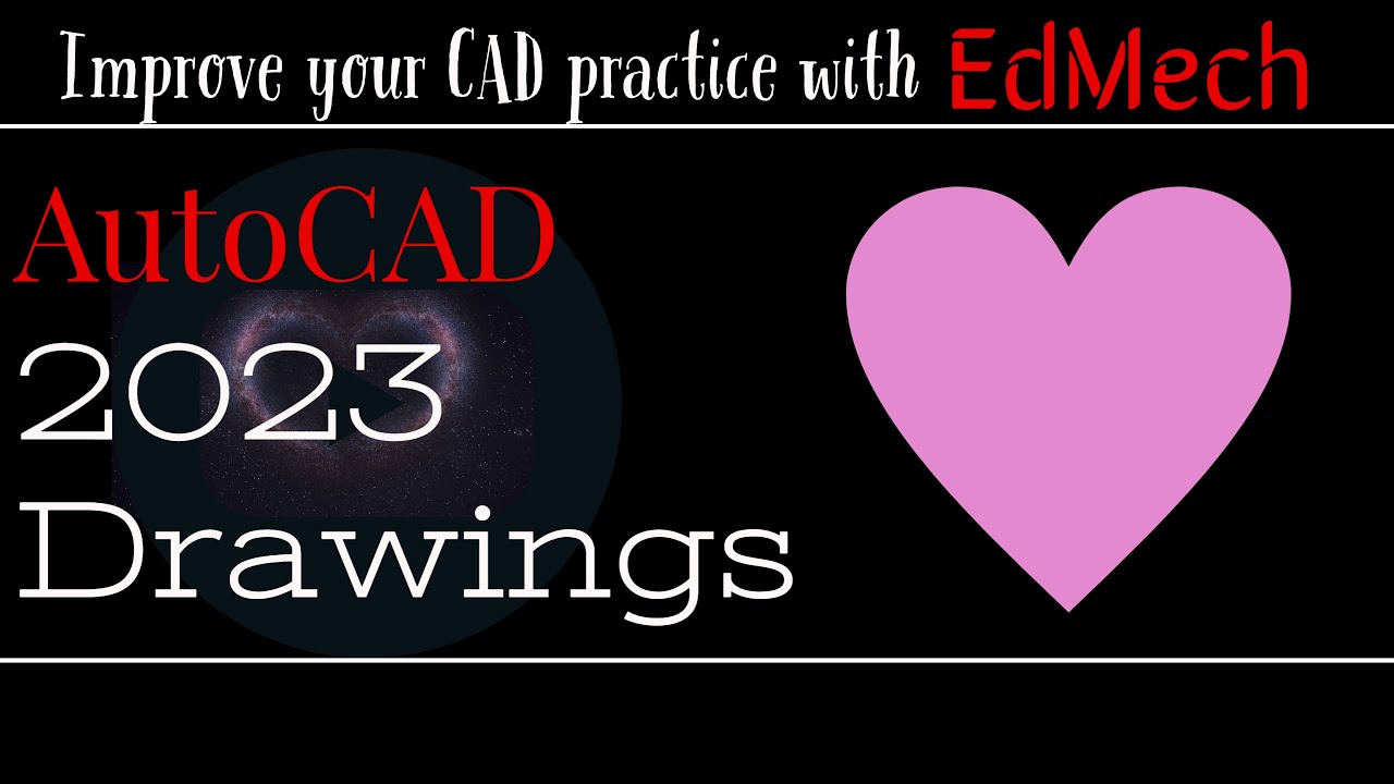 Design of heart 💓 | Autocad 3D - YouTube