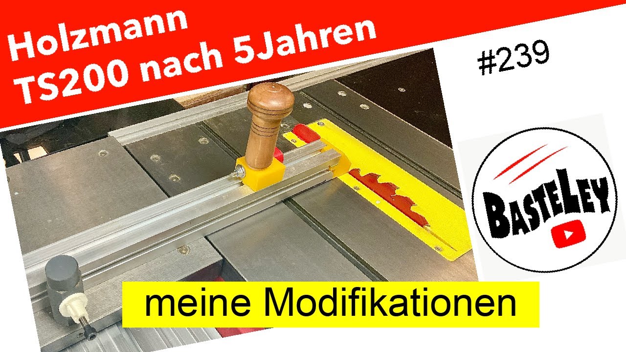 Holzmann TS200 5Jahre Meine Modifikationen #239 - YouTube