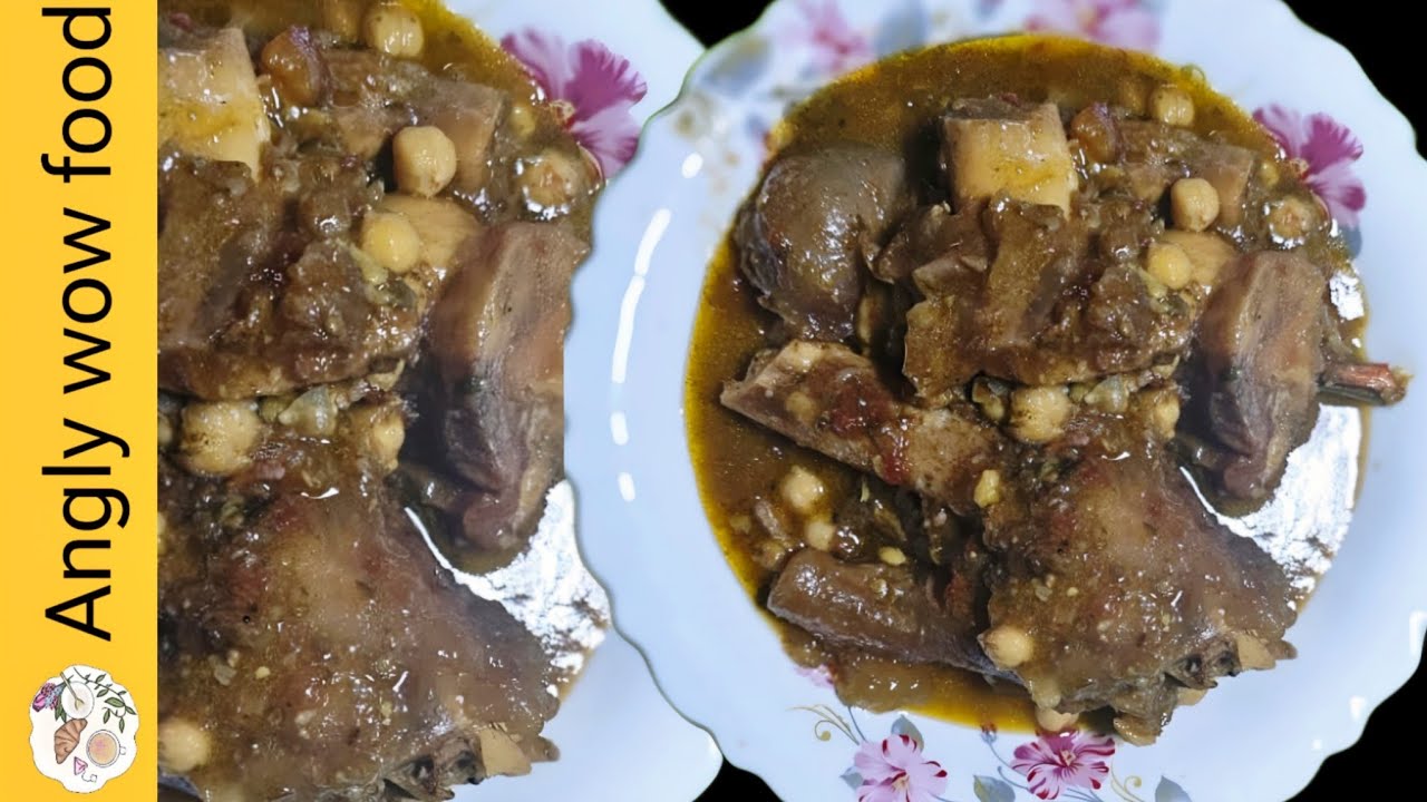 Beef Paye With Cholay |Unique Paye Salan By Angly wow food - YouTube