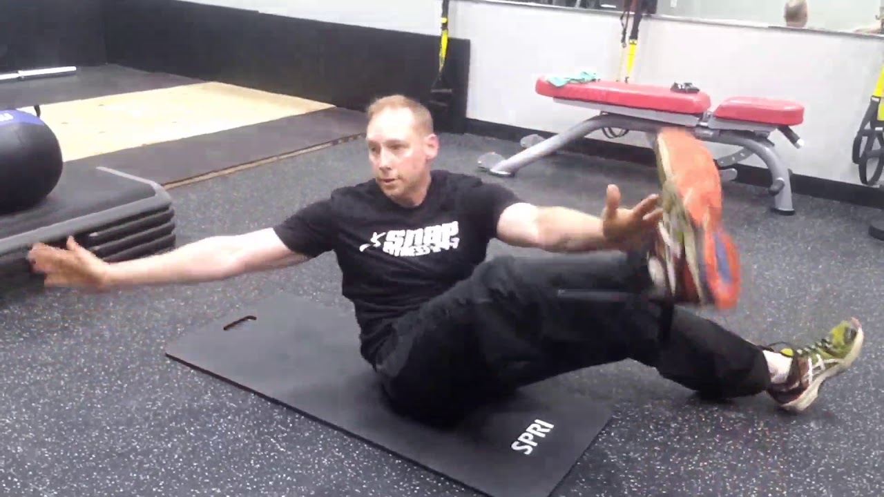 Starfish Crunches - YouTube