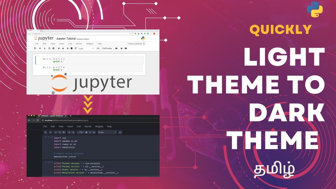 Dark Theme in Jupyter Notebook | Quick Guide - YouTube