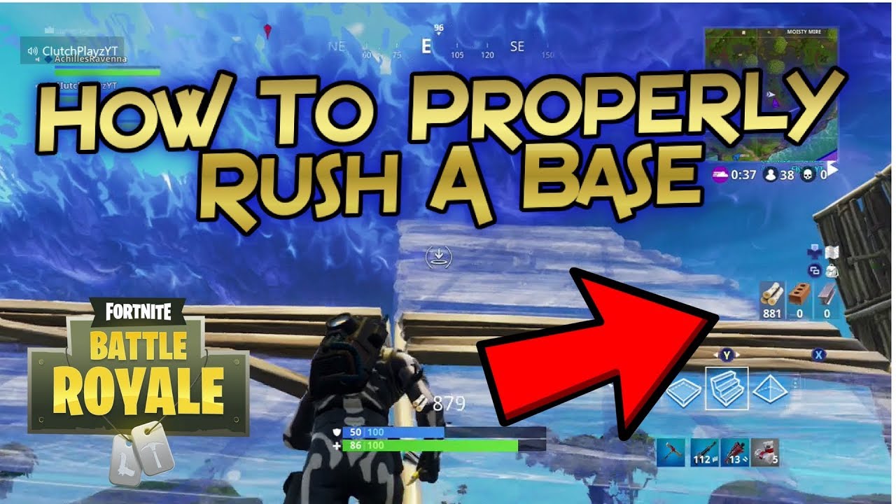 How To Properly Rush A Base (Tutorial) - YouTube