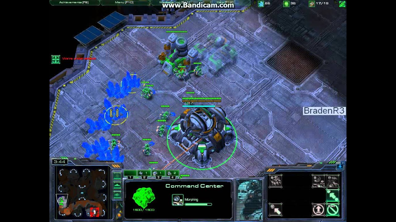 StarCraft II: Playing as random on Ladder Part 1 - YouTube