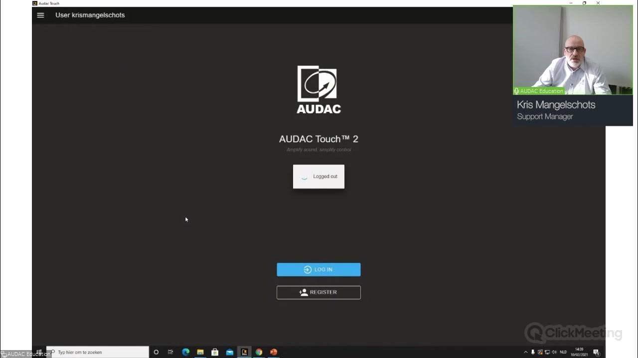 AUDAC Touch 2.4.3 Training - English - YouTube