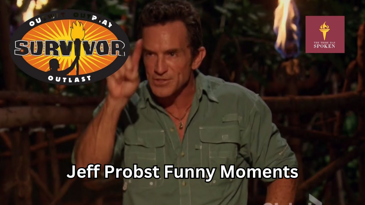 Jeff Probst Survivor Funny Moments - YouTube