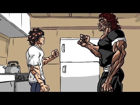 Baki Son of Ogre: Rock Paper Scissors Hanma Style (Animation) - YouTube