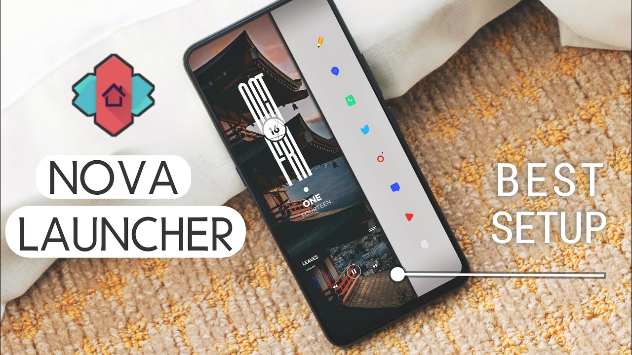 Best Nova Launcher setup | Clean Setup 2020 - YouTube
