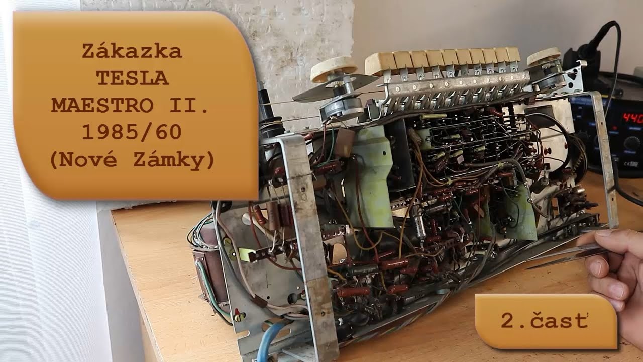 TESLA MAESTRO II 1958/60 NZ 2.časť - YouTube