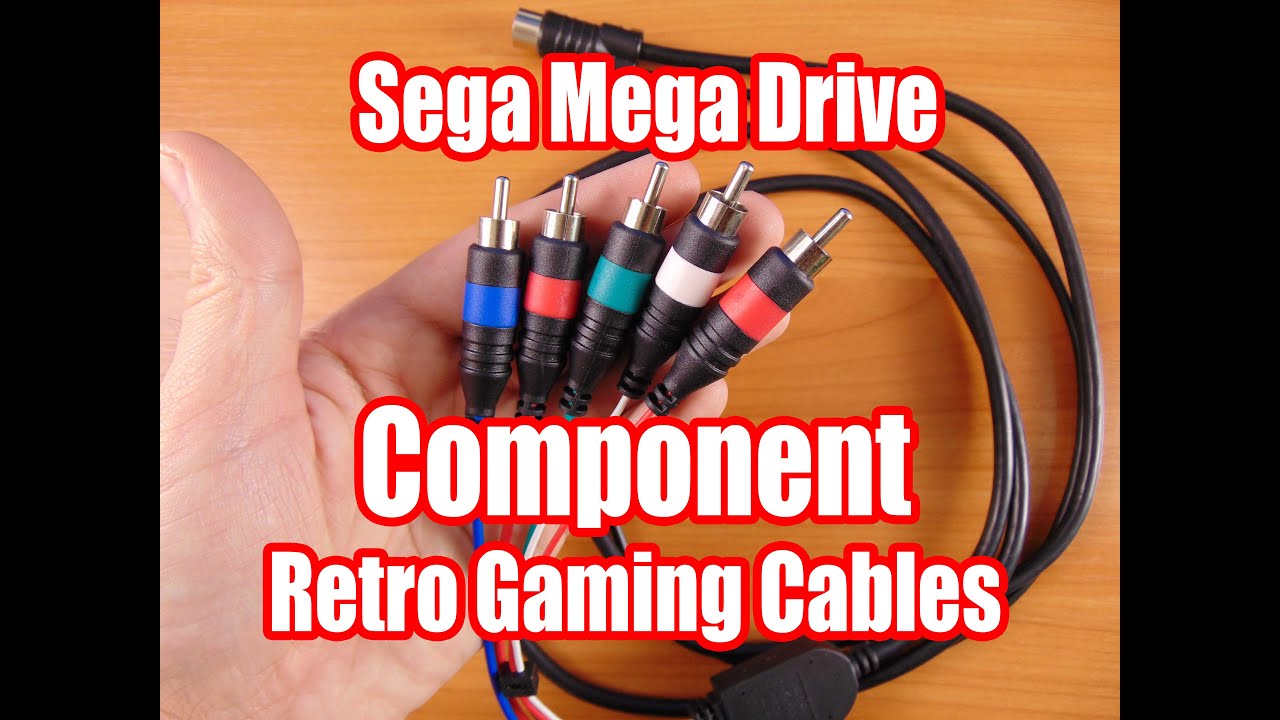 Component cable by RGC for Sega Mega Drive\Genesis - YouTube