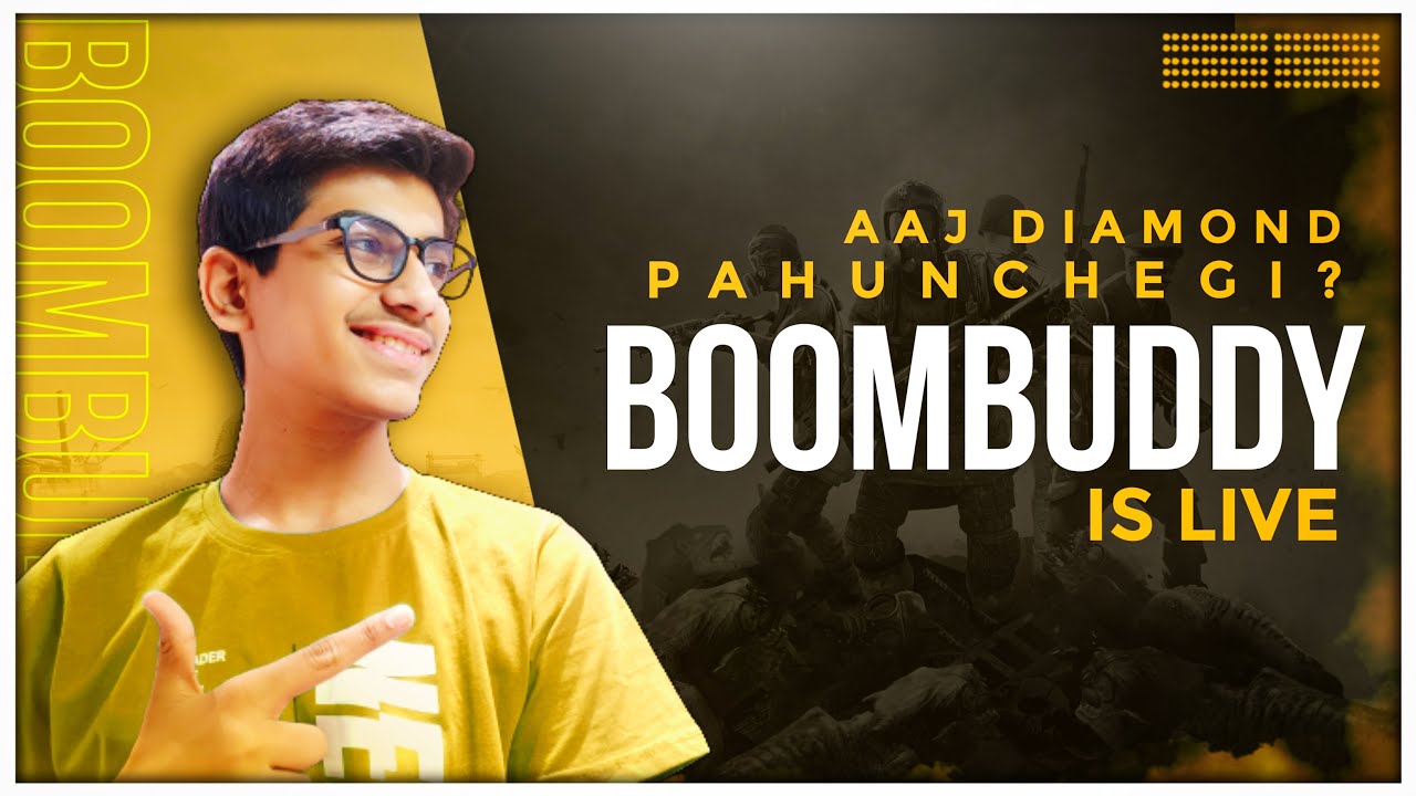 Aaj Diamond Pohoch Payenge? | Giveaway Soon | FACECAM | BoomBuddy - YouTube