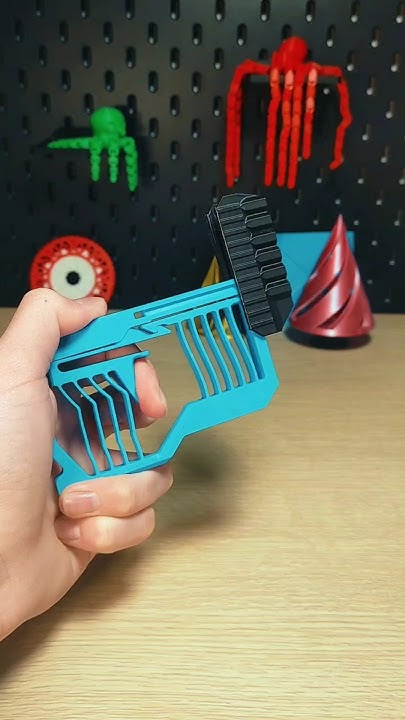 3d printed 6-Shot Blaster #3dprinting #makerworld #toys #3dprintlife ...