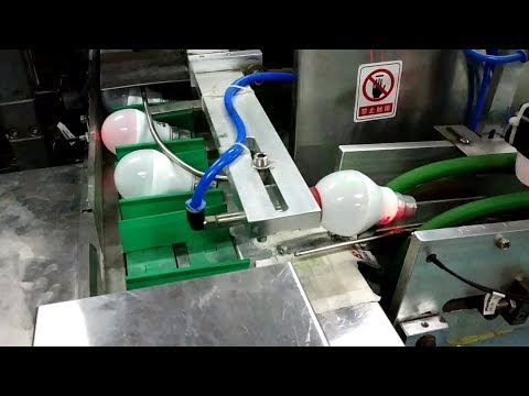 Automatic LED Bulb Packing Machine ! LED Light Manufacturing Process in ...