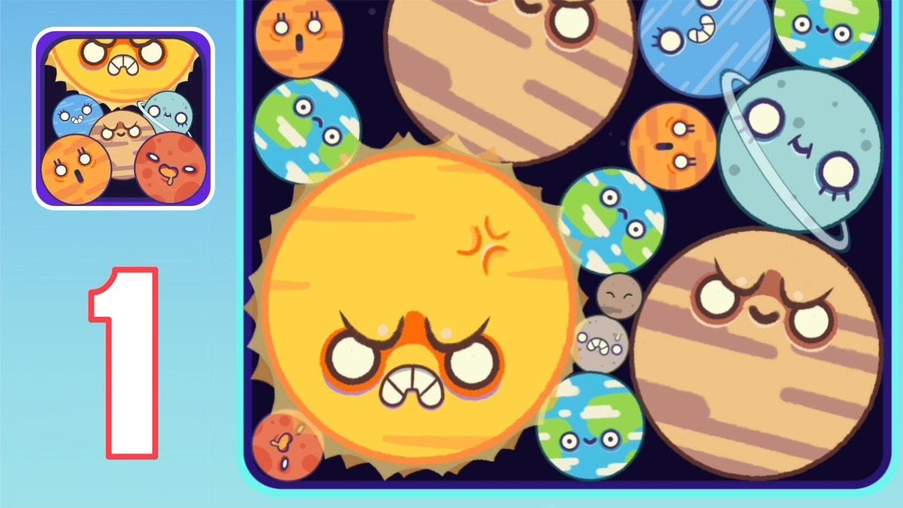 Planets Merge: Puzzle Games - Gameplay Part.1 (Best Score: 3,177) - YouTube