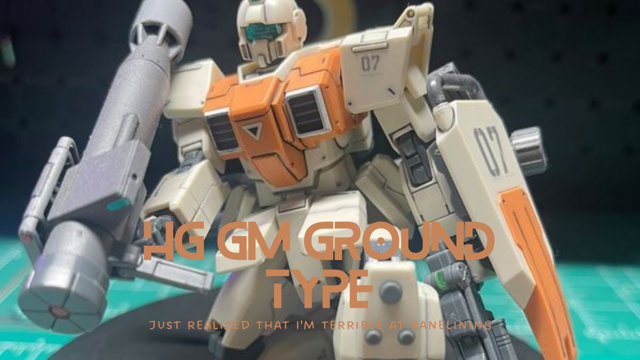 HG GM Ground Type Full Build - YouTube