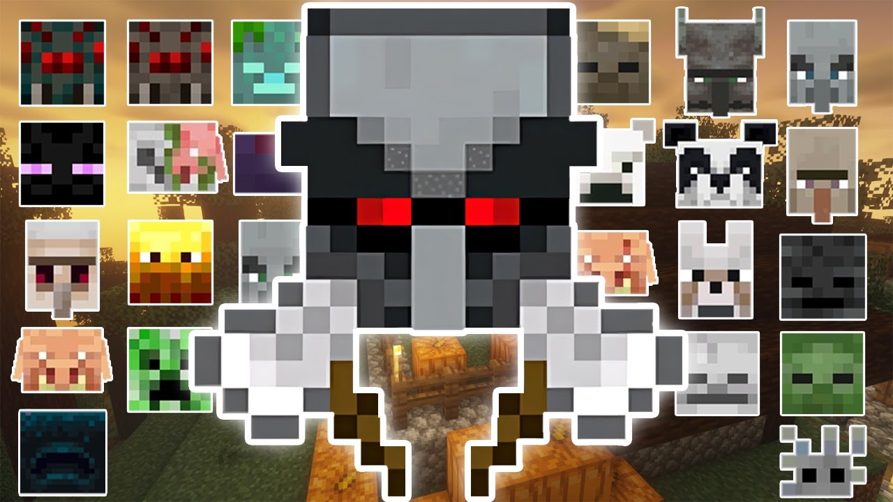 RAID VS 30 OF EVERY MOB (7 WAVES) | MINECRAFT - YouTube