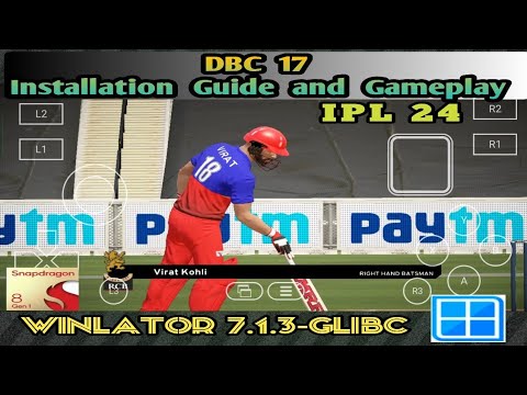 How to install Don Bradman Cricket 17 | DBC 17 in Winlator Android 🔥🔥 ...