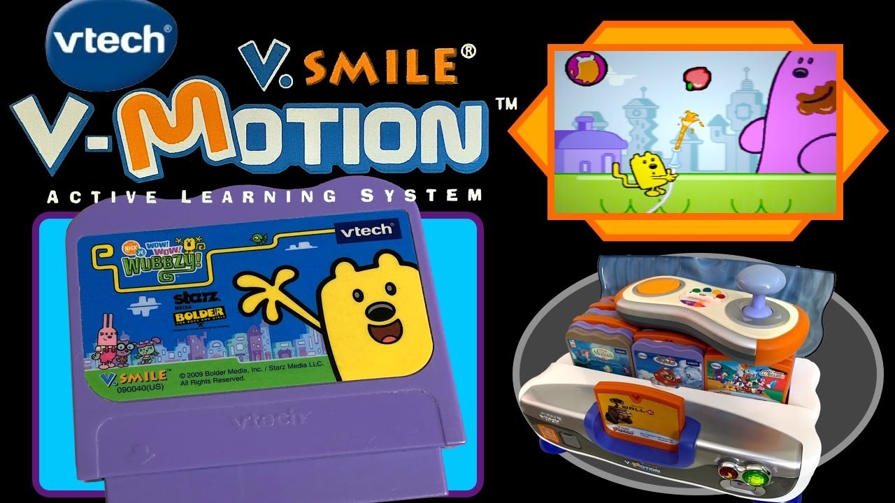 Nick Jr.s Wow! Wow! Wubbzy on the VTech V.Smile a 2000s Edutainment ...