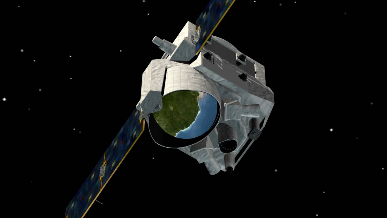 Mission MERLIN manoeuvres du satellite - YouTube