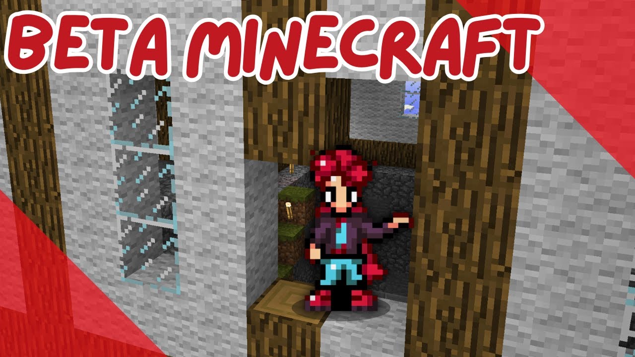 Building half of a building in Beta Minecraft [FULL MOVIE] - YouTube