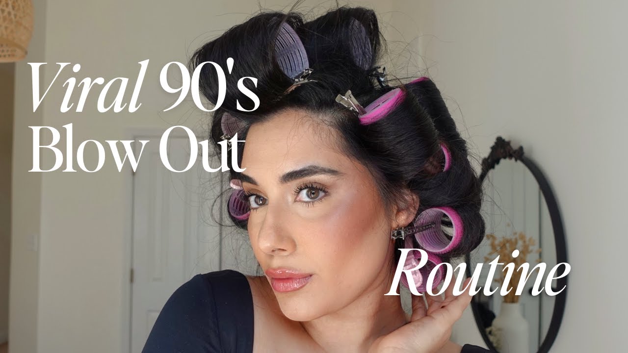 THE PERFECT 90's BLOWOUT ROUTINE USING DYSON - YouTube