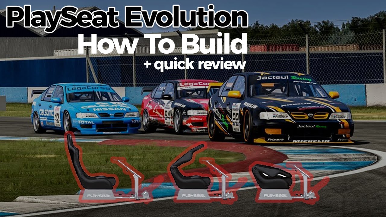 Playseat Evolution Gaming Seat Build & Review - YouTube