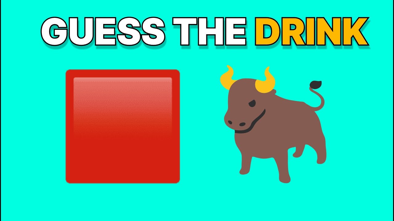 Can You Guess The Drink by Emoji? Drink Emoji Quiz. General Knowledge ...