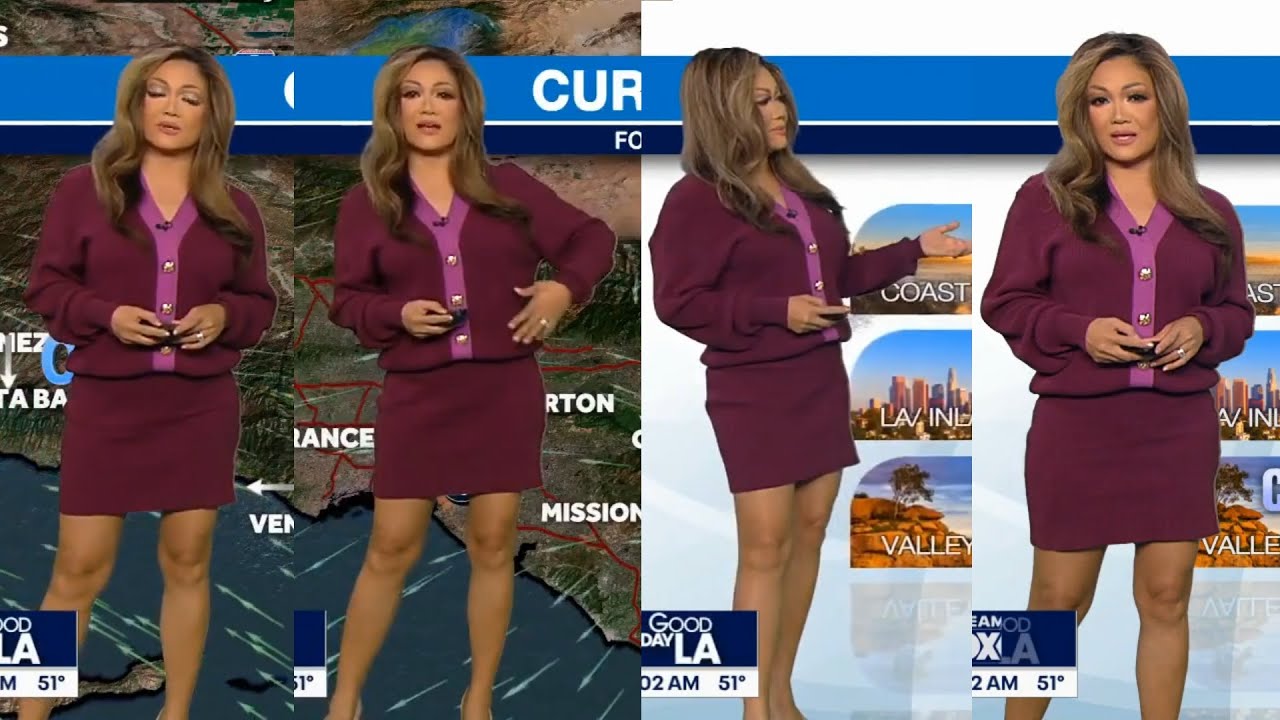 Soumada Khan with the morning weather report for FOX11 LA (January 16 ...