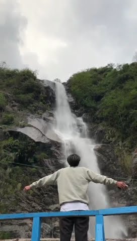 Own the way Lachung Bhim nalla water fall #nature - YouTube