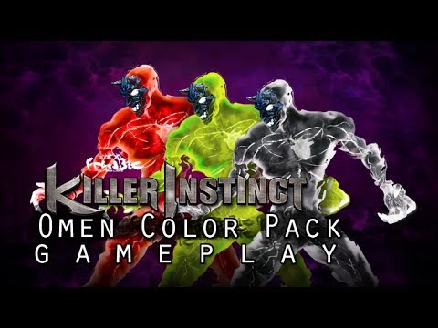 Omen Color Pack Gameplay (Killer Instinct) - YouTube