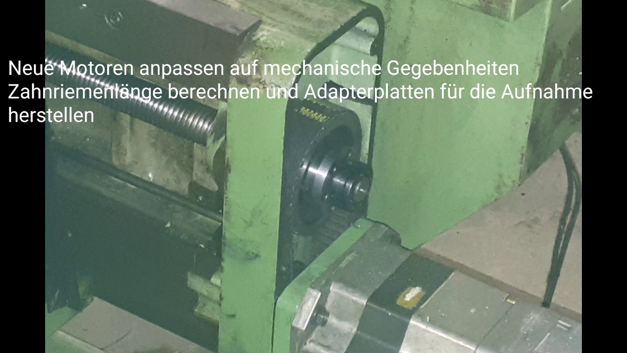 Retrofit Deckel FP4 Fräsmaschine auf 840D Powerline - YouTube