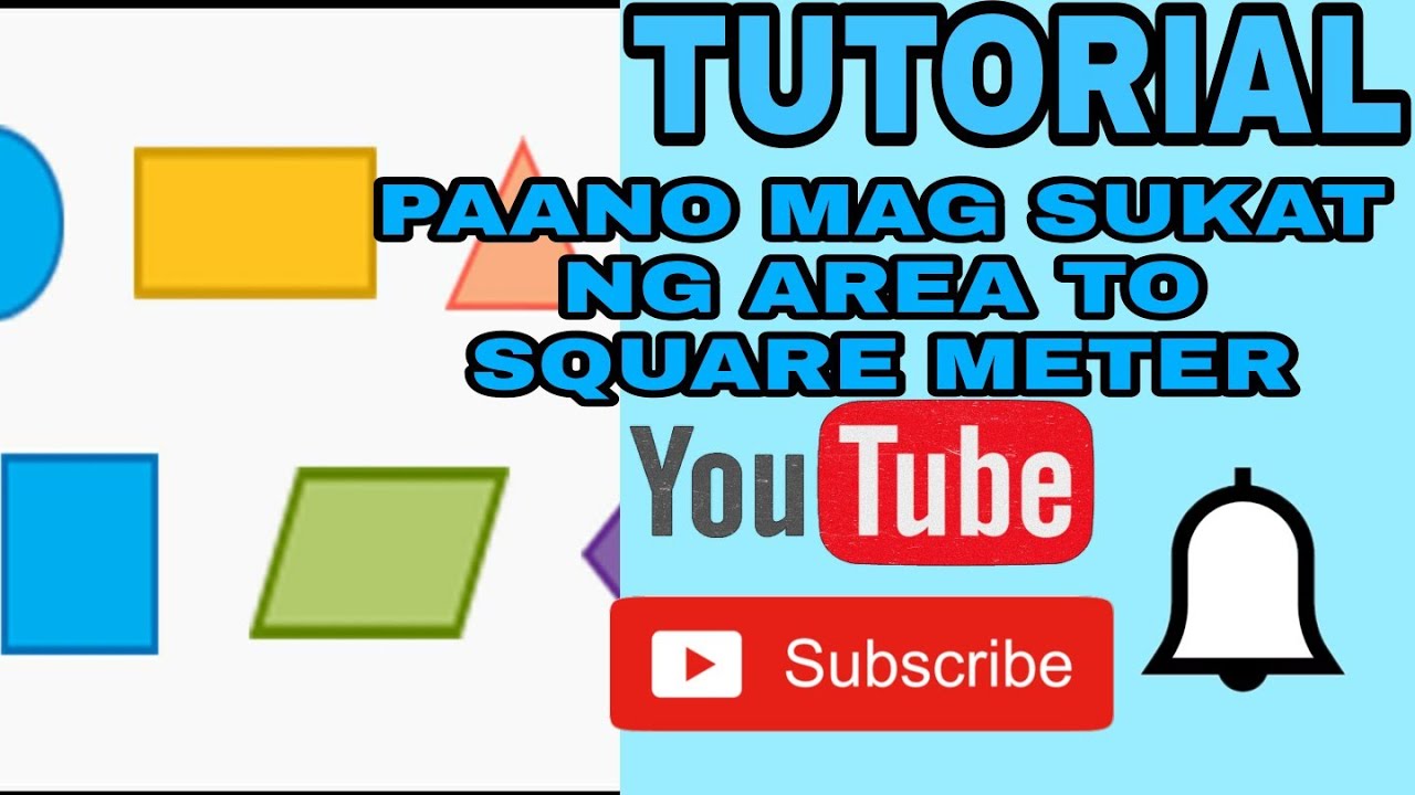PAANO MAG SUKAT NG AREA TO SQUARE METER/TUTORIAL/#04/ Erwin tech - YouTube