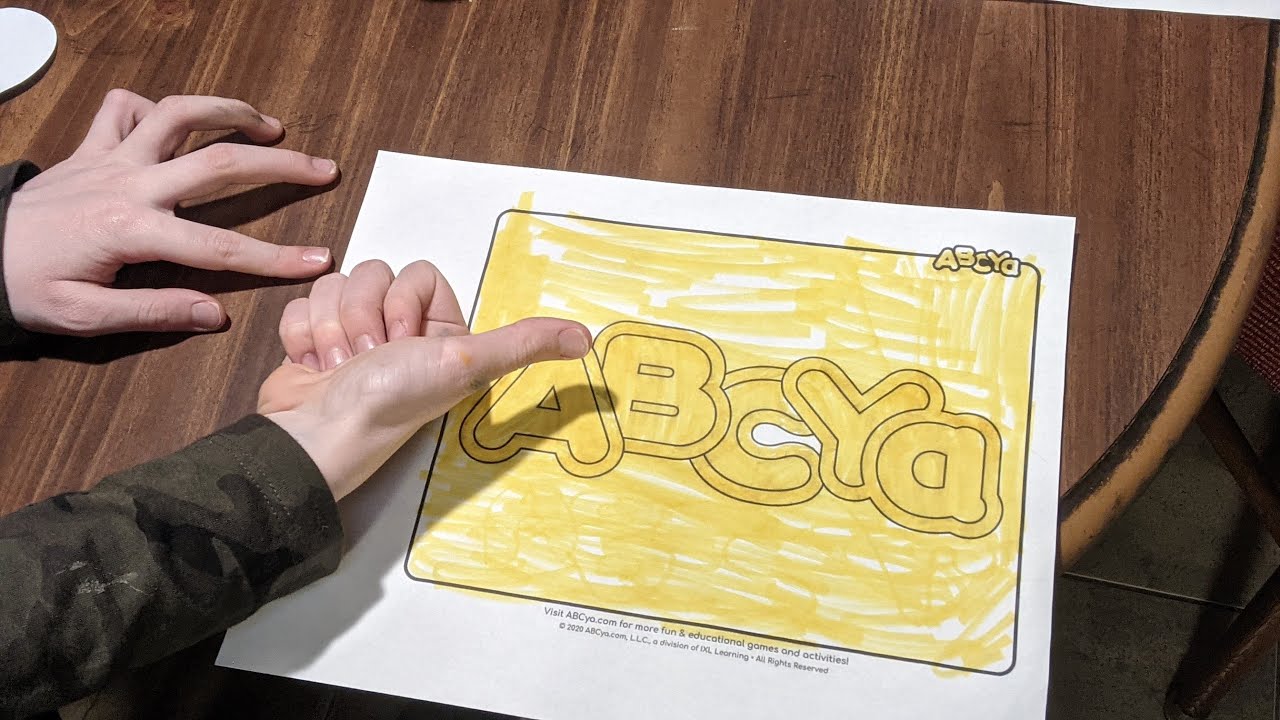 drawing abcya logo - YouTube
