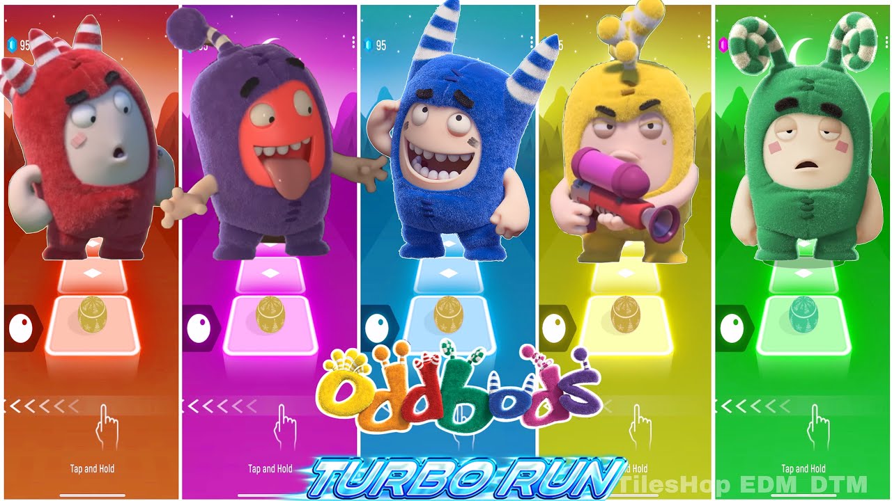 Who's the Best Oddbods Fuse 🆚 Oddbods Jeff 🆚 Oddbods Pogo 🆚 Oddbods ...