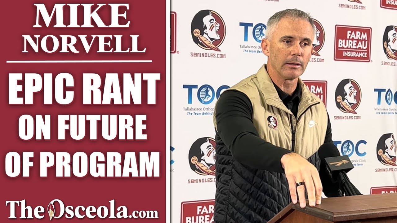 Mike Norvell delivers passionate rant about FSU tenure, the drive to ...