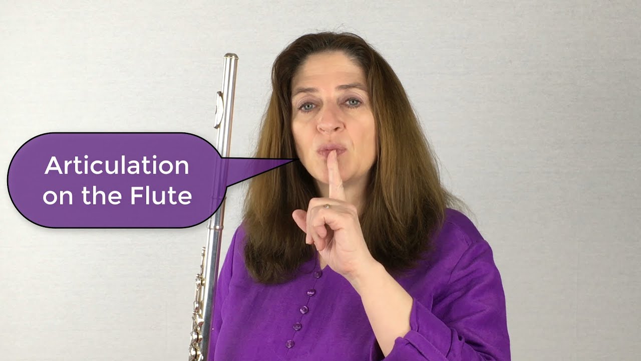 Articulation on the Flute - YouTube