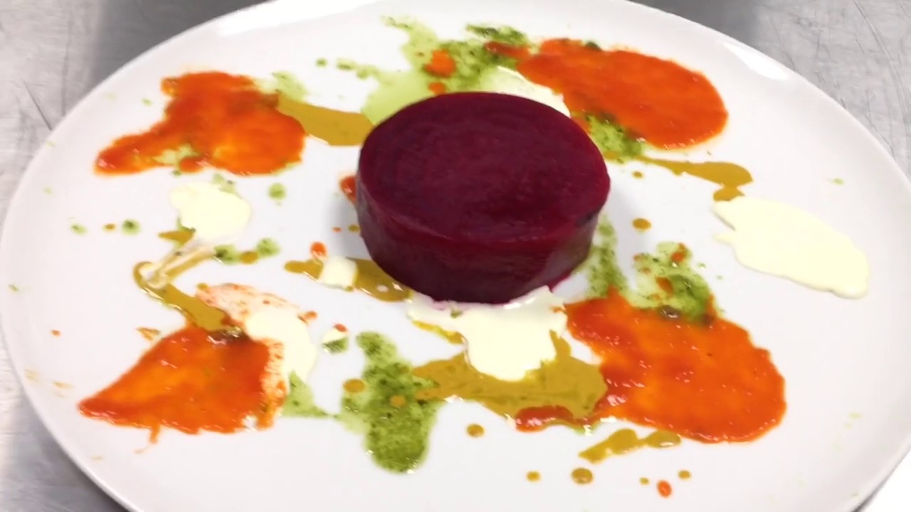 How to prepare, cook and cut Beetroot a like chef - YouTube