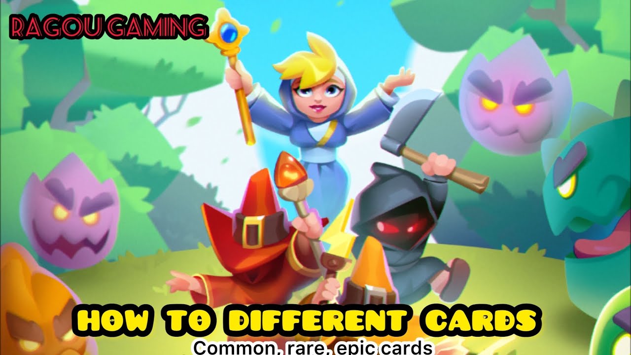 How to get cards in Rush Royale | common / Rare / epic / legendary ...