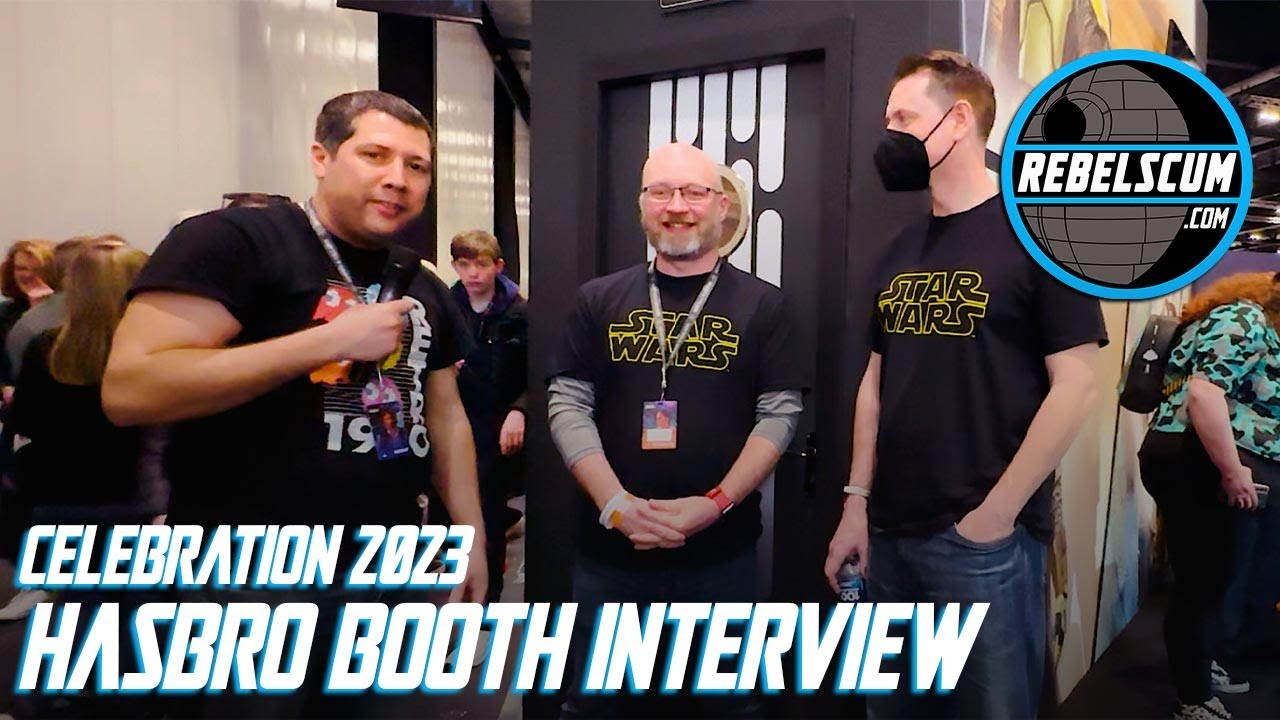 Star Wars Celebration 2023 - Hasbro Booth Interview - YouTube