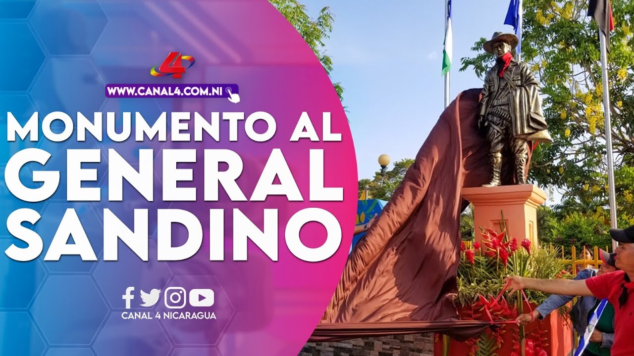 Inauguran monumento al General Sandino en el Municipio de Belén, Rivas ...