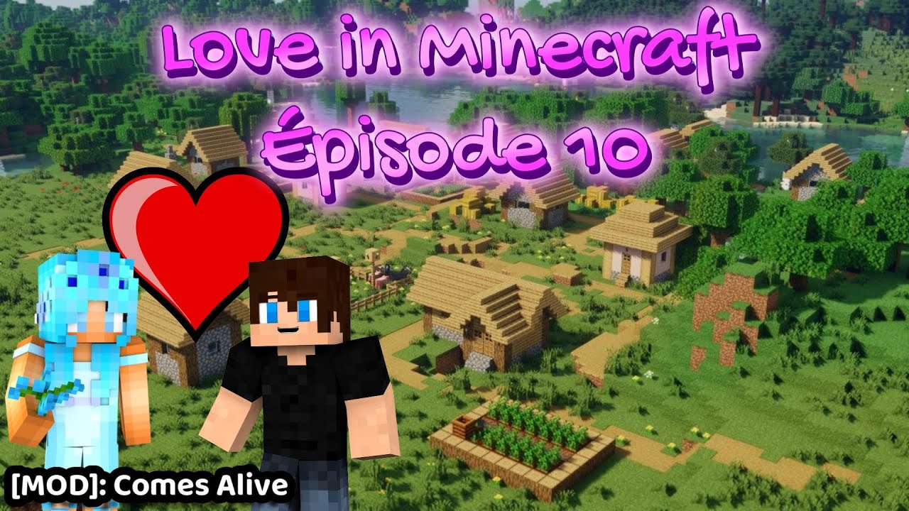 JE LA DEMANDE EN MARIAGE ! Love in Minecraft ! Épisode 10 - YouTube