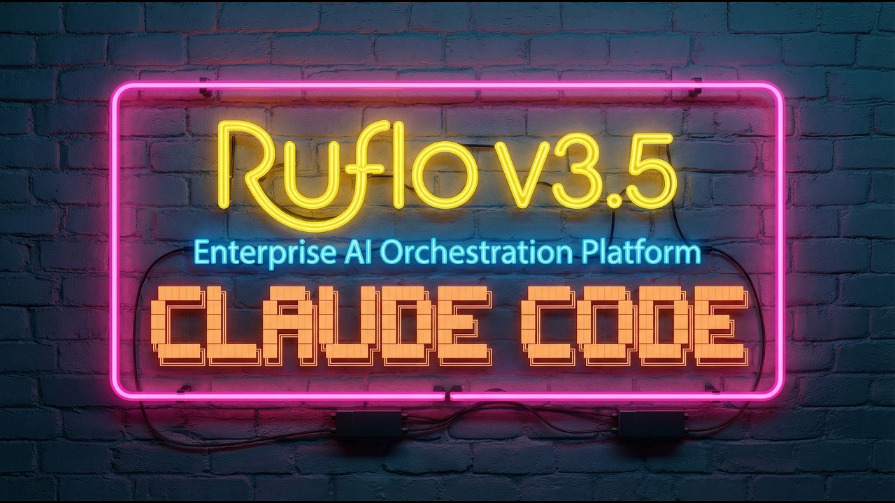 Claude Code with RuFlo v3.5: Enterprise AI Orchestration Platform - YouTube