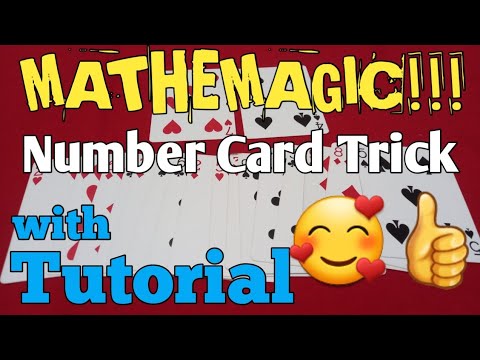 (#123) MATHEMAGIC!!! Number Card Trick/ with TUTORIAL... - YouTube