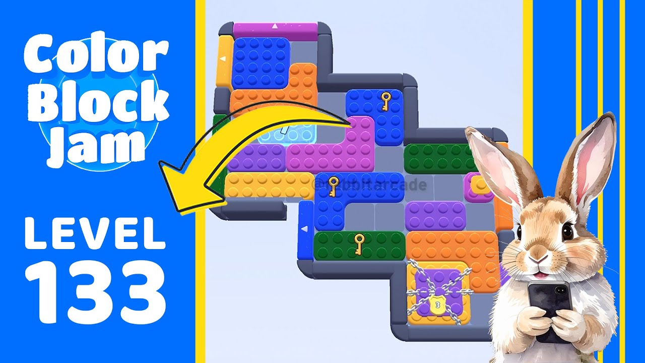 Color Block Jam Level 133 Solution Walkthrough - YouTube