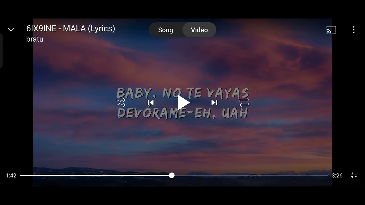 Mala full song(Lyrics) - YouTube