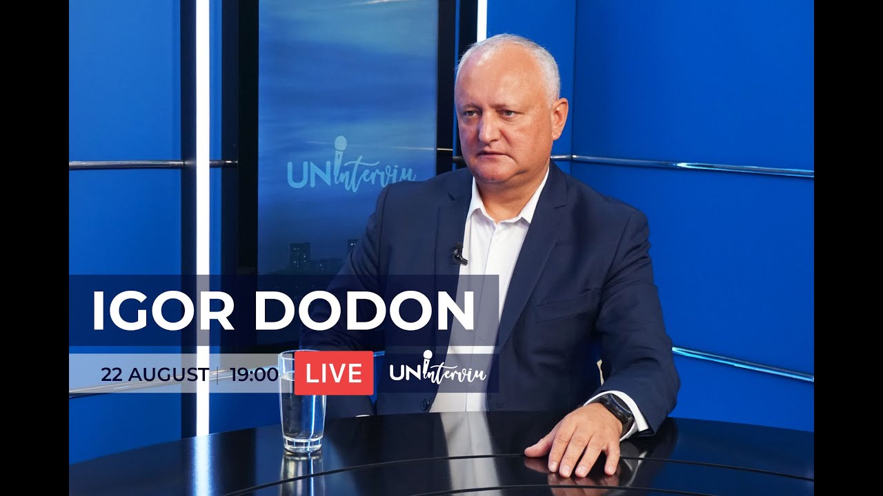 PROMO. Igor Dodon la UNInterviu - YouTube