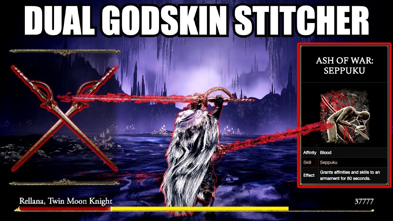 I Tried This Insane Bleed Build in Elden Ring DLC! - YouTube