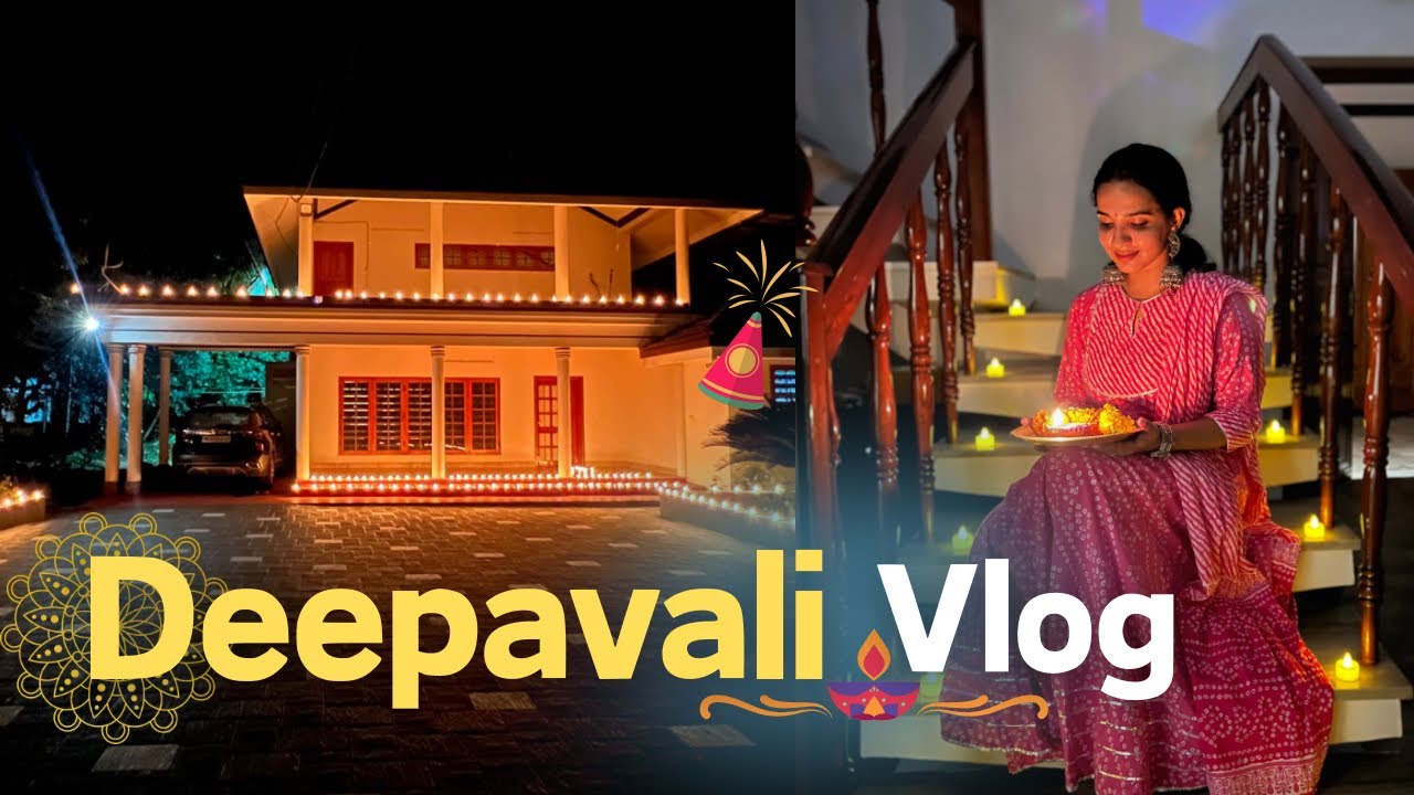 Diwali celebration at home 🪔 | Thala Deepavali ☹️ ️ | Family | Malavika ...