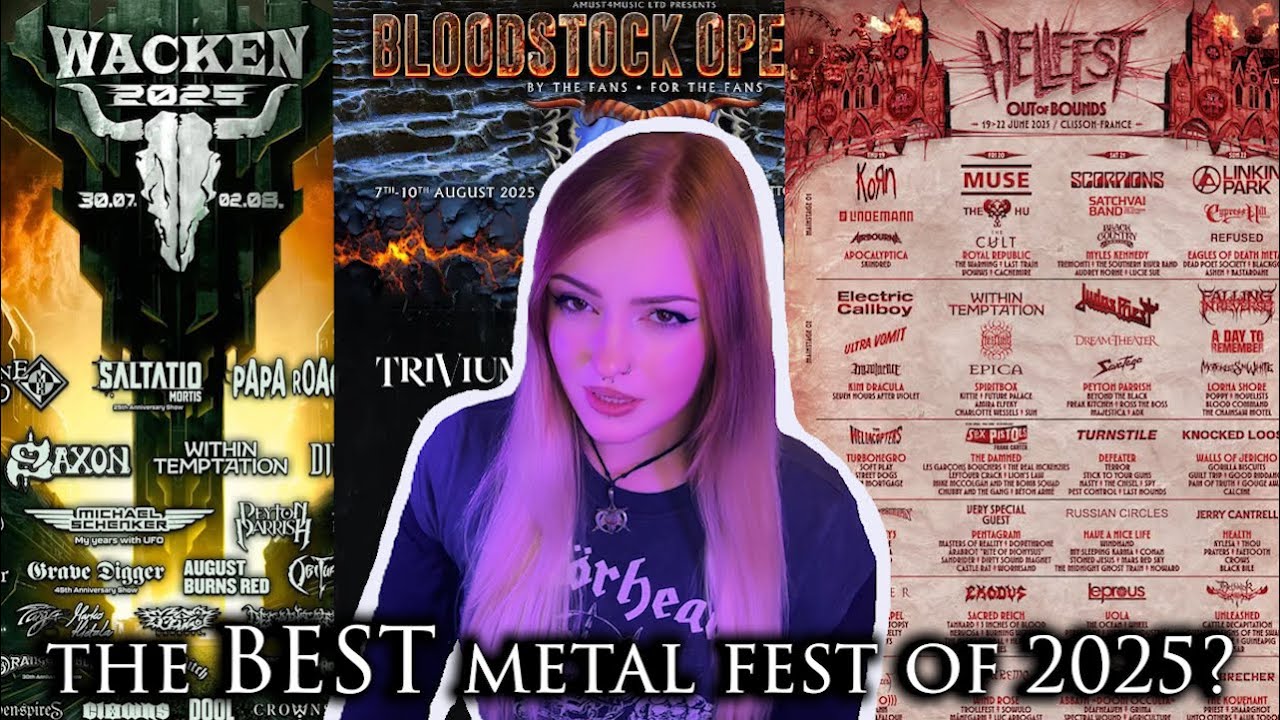 BEST European Metal Festival Lineup of 2025? - YouTube