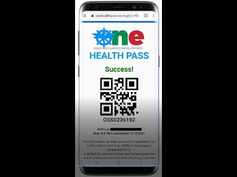 One Health Pass Ad - How to register to One Health Pass - YouTube